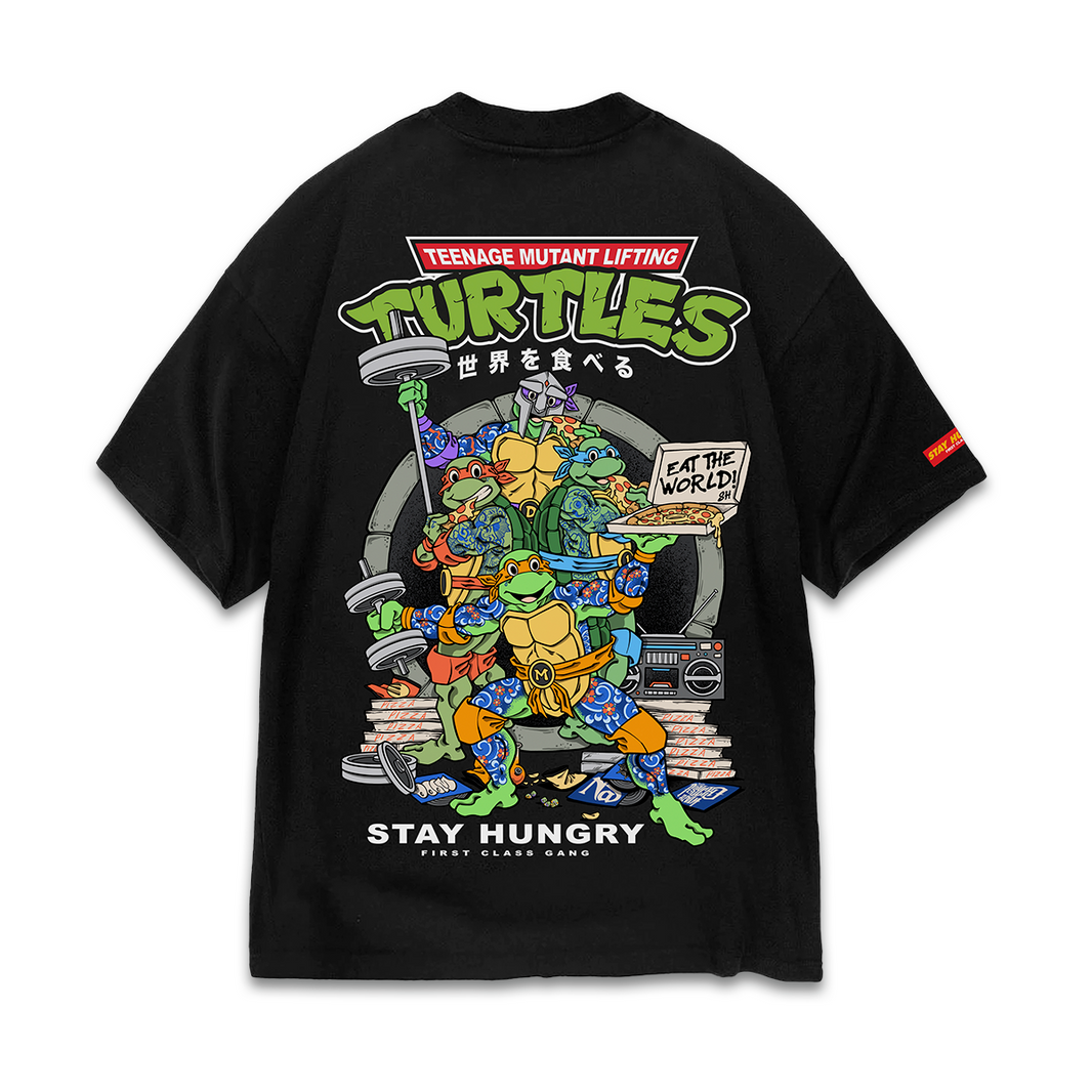 TEENAGE MUTANT LIFTING TURTLES – STAY HUNGRY®